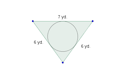 Inscribing a Circle in a Triangle Practice | Geometry Practice Problems ...