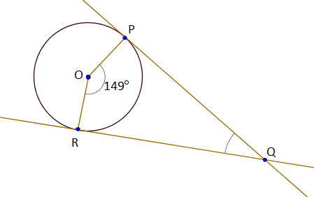 How to Find the Inscribed Angle or Circumscribed Angle Given the ...