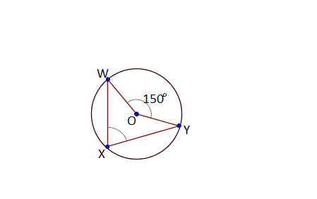 How to Find the Inscribed Angle or Circumscribed Angle Given the ...