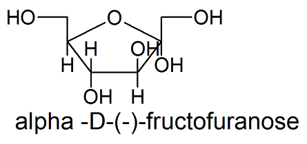 Draw a Fisher projection D-Fructose and Hawthorn perspective for \alpha ...