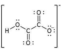 Oxalate Lewis Structure