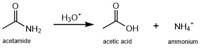 With the correct choice of acid, what could acid hydrolysis of ...