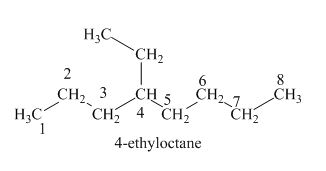 Draw the structure for the compound (R)-4-ethyloctane. | Study.com