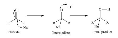 What does a mechanism with a nucleophilic attack do? | Study.com