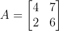 Using NumPy for Matrix Products, Inverses and Determinants - Lesson ...