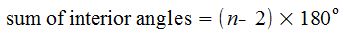 Sum of Interior Angles of a Pentagon | Formula & Measurement - Lesson ...