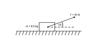 Calculating the Effect of Diagonal Forces on Normal Force Practice ...