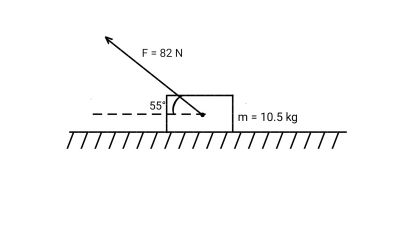 Calculating the Effect of Diagonal Forces on Normal Force Practice ...