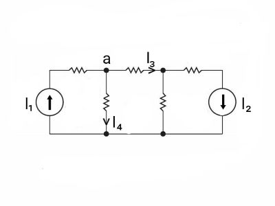 Writing Kirchhoff's Junction Rule Equations for a Circuit with ...