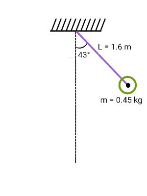 Calculating the Instantaneous Restoring Torque for a Physical Pendulum ...
