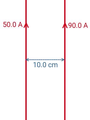 Determining the Magnitude of Force between Two Long, Current-Carrying ...