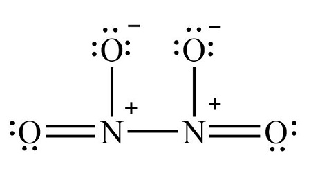 Because of the single nonbonding electron on each N atom, two NO2 ...