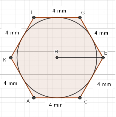 Inscribing a Hexagon in a Circle Practice | Geometry Practice Problems ...