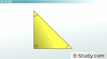 Special Right Triangles | Definition, Types & Examples - Lesson | Study.com
