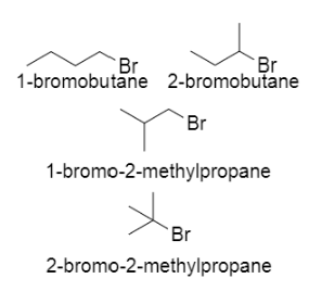 Isomers Of C4h9br