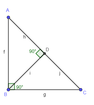 Identifying Similar Right Triangles that Overlap Practice | Geometry ...