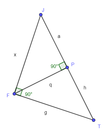 Identifying Similar Right Triangles that Overlap Practice | Geometry ...