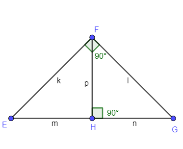 Identifying Similar Right Triangles that Overlap Practice | Geometry ...