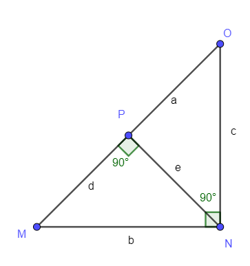 Identifying Similar Right Triangles that Overlap Practice | Geometry ...