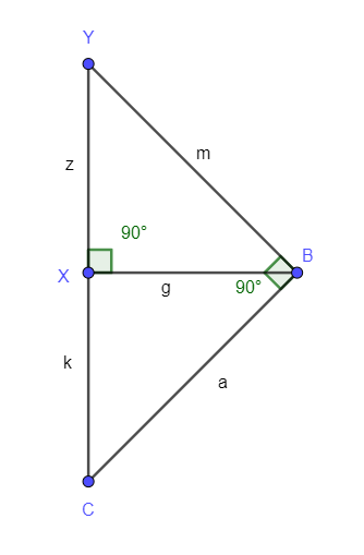 Identifying Similar Right Triangles that Overlap Practice | Geometry ...