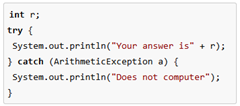 Quiz & Worksheet - Checked & Unchecked Java Exceptions | Study.com