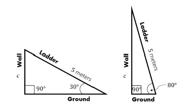 Finding a Tringle's Side Length Using a Sine Function | Physics | Study.com