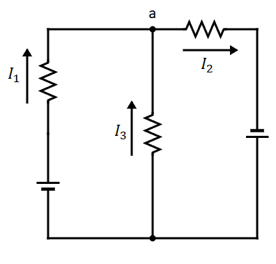 Writing Kirchhoff's Junction Rule Equations for a Circuit with ...