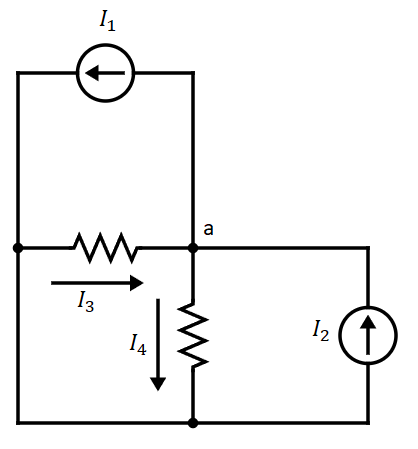 Writing Kirchhoff's Junction Rule Equations for a Circuit with ...