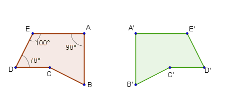 Solving Similar Polygons Given Two Similar Figures & Some Side & Angle ...