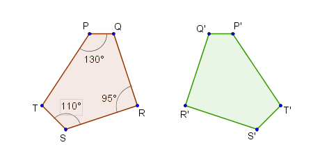 Solving Similar Polygons Given Two Similar Figures & Some Side & Angle ...