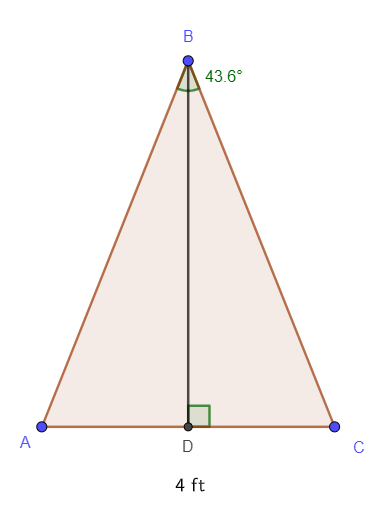 Identifying Altitudes of Triangles Given a Diagram & Some Angle ...