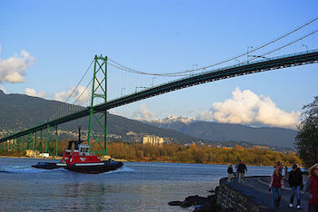 Lion's Gate Bridge in Vancouver, Canada | History & Facts | Study.com