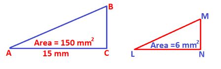 Using the Area of Similar Triangles Theorem to Solve for Side Length ...