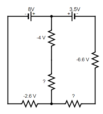 Using the Loop Rule to Find the Potential Difference of an Element ...