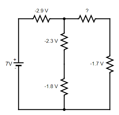 Using the Loop Rule to Find the Potential Difference of an Element ...