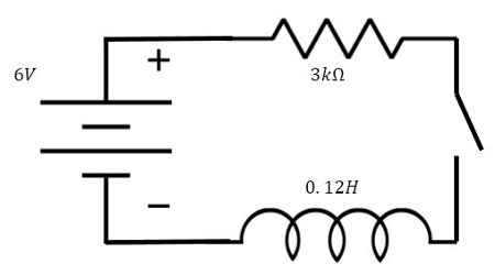 Describing Relative Voltages & Currents in an LR Circuit Immediately ...