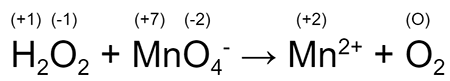 Balance the following oxidation-reduction reaction using either the ...