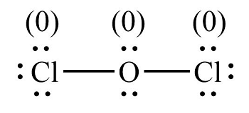 Draw the Lewis structure with a formal charge OCl_2. | Study.com