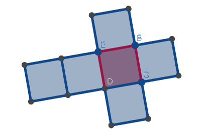Determining 3-Dimensional Figures from their Net Practice | Geometry ...