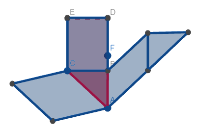 Determining 3-Dimensional Figures from their Net Practice | Geometry ...
