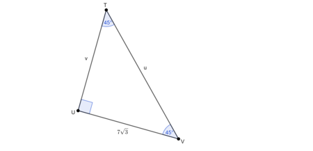 Using the 45-45-90 Triangle to Find Side Lengths Practice | Geometry ...
