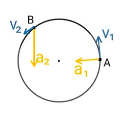 Identifying the Correct Drawing of the Acceleration Vector for an ...