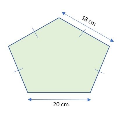 Finding the Ratio of Perimeter Given a Polygon & Scale Factor for a ...