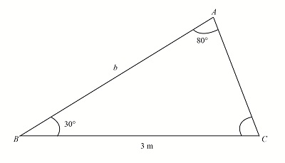 What is the length of side 'b'? | Study.com