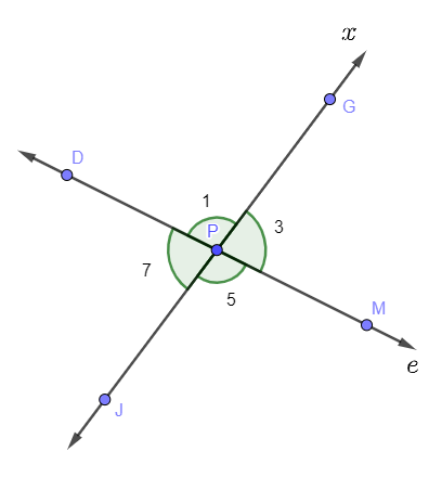 Solving Proofs Involving Angles of Two Intersecting Lines Practice ...
