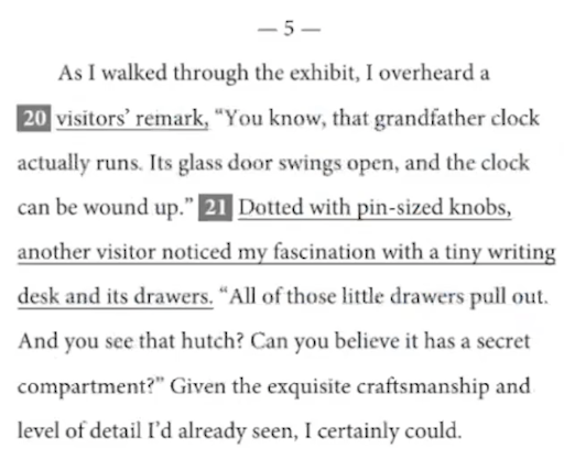 Ordering - Paragraphs: Study.com SAT& Writing & Language Exam Prep ...