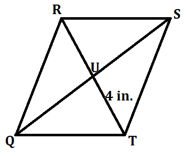 How to Find Measures Involving Diagonals of Parallelograms | Geometry ...