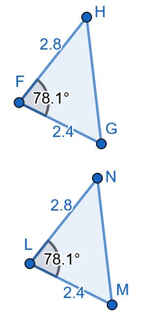 Using the SAS Congruence Theorem Practice | Geometry Practice Problems ...