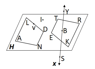 Analyzing Relationships Between Points, Lines & Planes Given a Figure Practice | Geometry ...