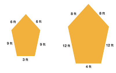 Determining whether Polygons are Similar Practice | Math Practice ...